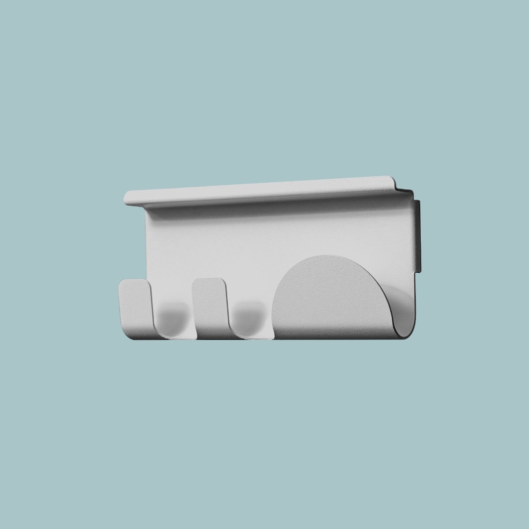 spacemaker.th Small Wall Hanger ที่แขวนวางของติดผนัง แขวนพวงกุญแจ ตก ...