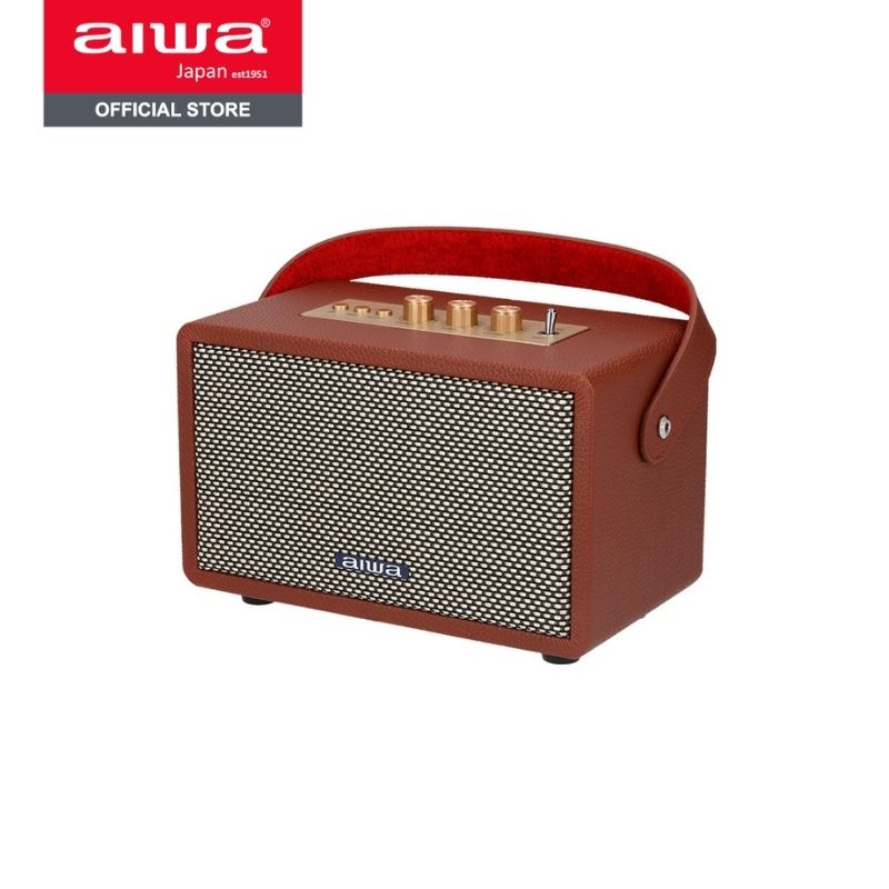 AIWA Retro Pro (MI-X105) Bluetooth Speaker ลำโพงบลูทูธพกพา Black ...