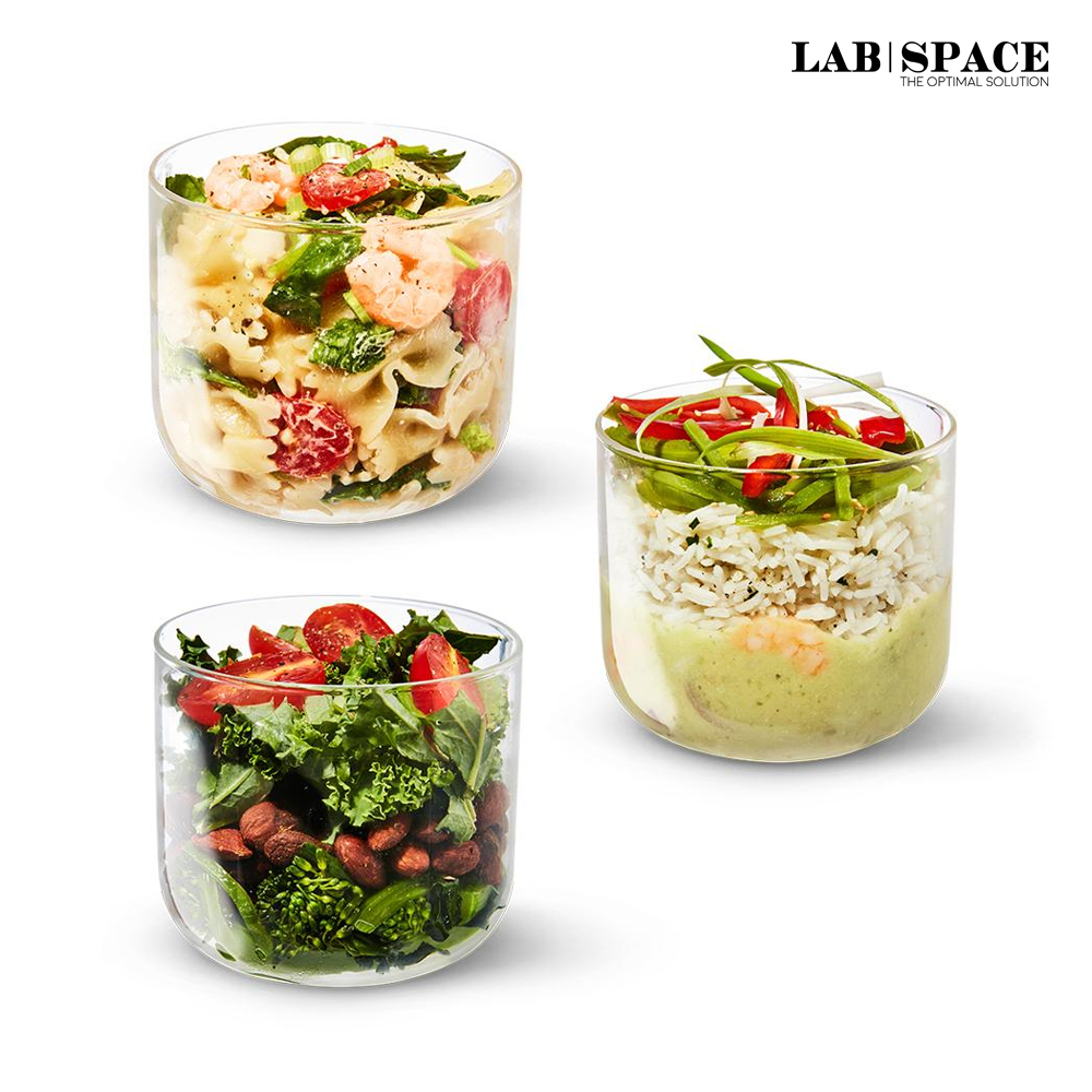 Black+Blum Glass Lunch Pot Large 600ml Almond normal - บริษัท แอลเอส ...