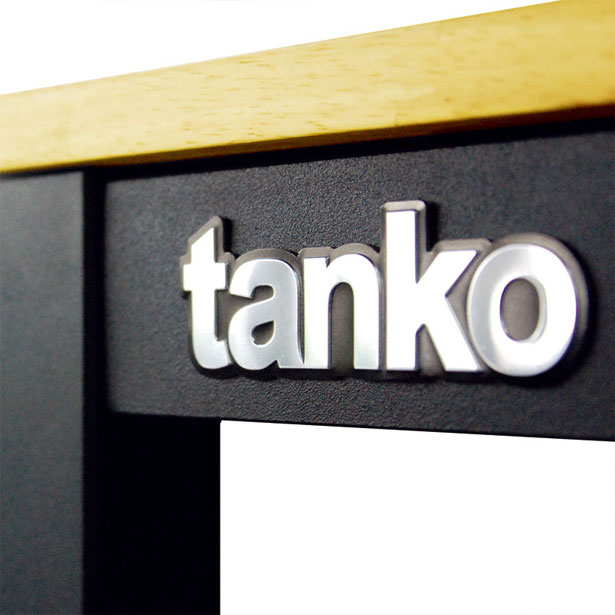 TANKO : โต๊ะอเนกประสงค์ หน้าท็อปไม้ WE-47W สีดำ ขนาด 1.2 เมตร ขาว ...