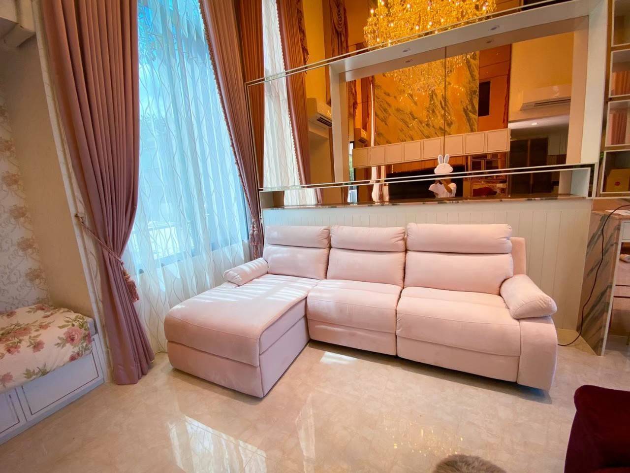 โซฟา Recliner รุ่น Contour 3 ที่นั่ง L Shape 275 cm genuineLeather หนัง ...