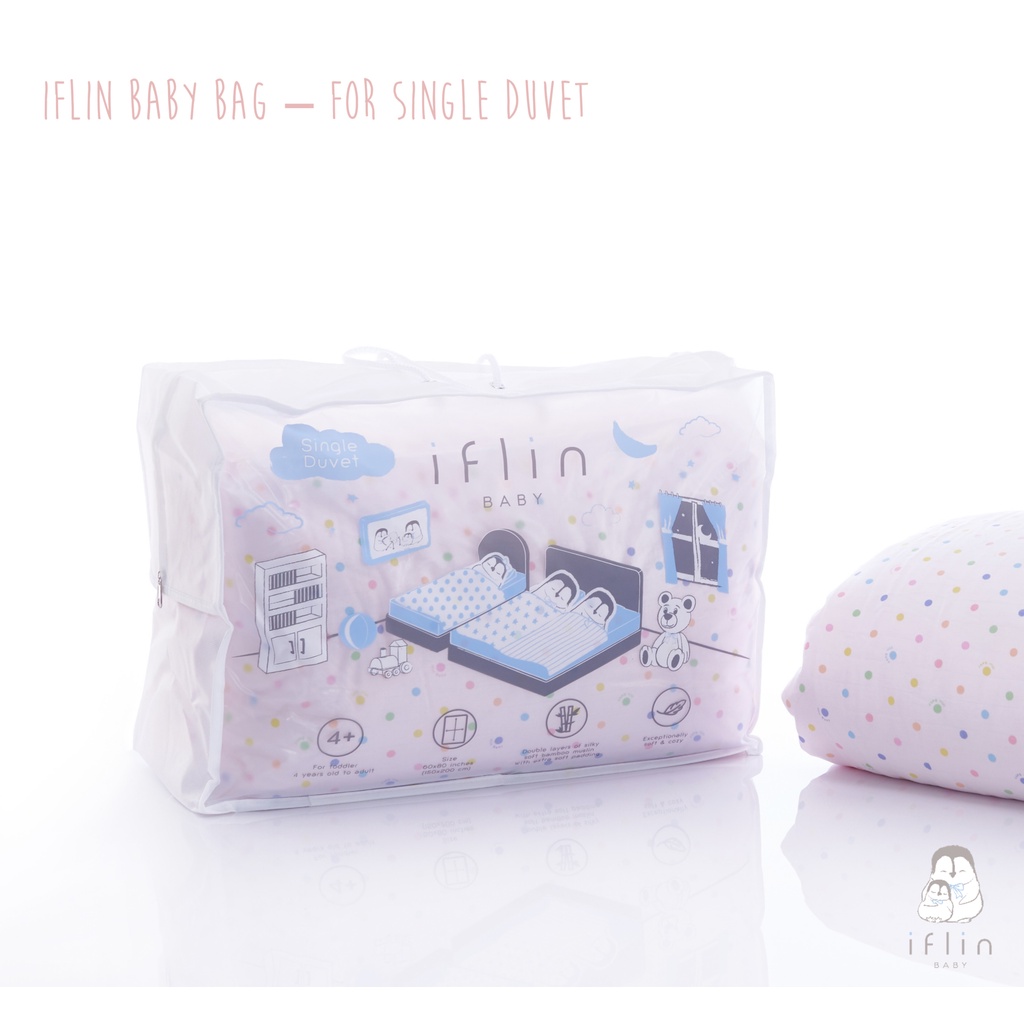 Iflin Baby - กระเป๋าใส่เครื่องนอน กระเป๋าที่นอน70x120 - ThaiPick
