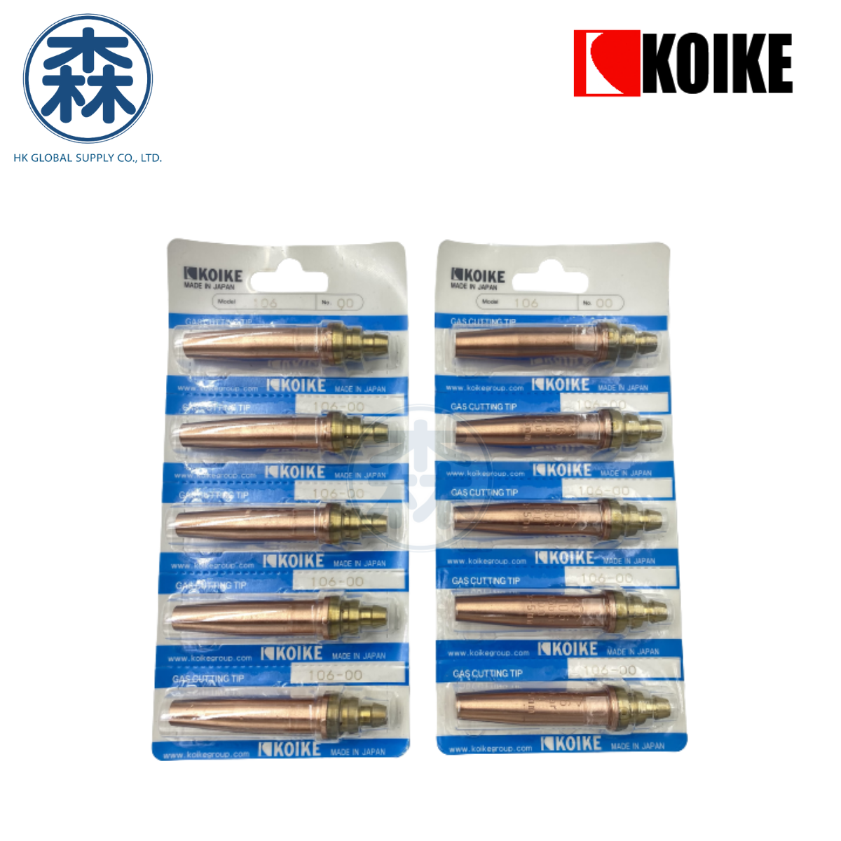 KOIKE 106 Standard (สีฟ้า) นมหนูหัวตัดแก๊ส 106 Standard LPG/PROPANE ...