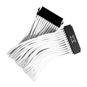 Xigmatek iCable Extension Cables black, 24 PSU / 8 Pin GPU Power 24PIN ...