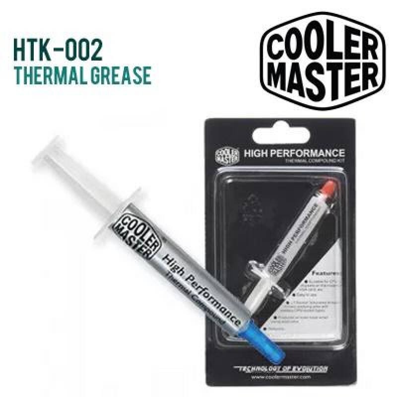 COOLER MASTER ซิลิโคน ซีพียู (HTK-002-U1) Silicone CPU Thermal Paste V1 E1 E2 Mastergel Maker ...