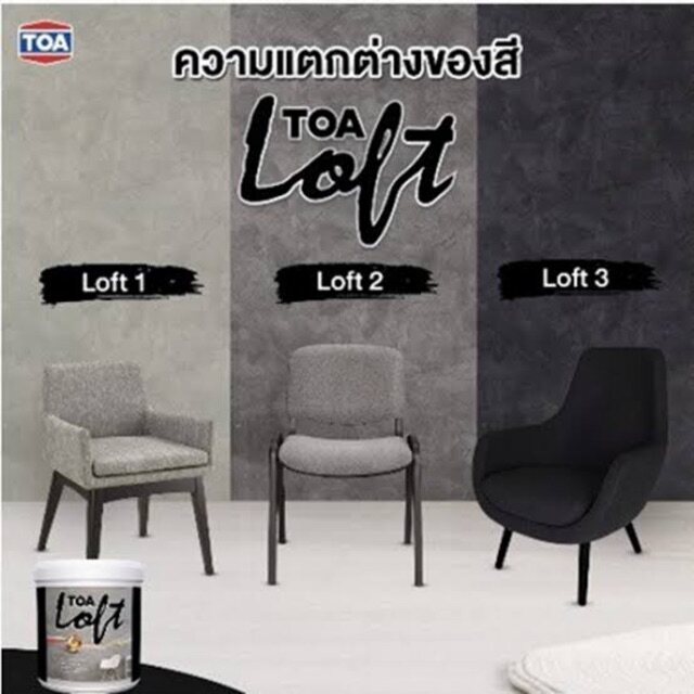 TOA LOFT | ทีโอเอ ลอฟท์ ปูนฉาบขัดมันสำเร็จรูป ภายนอกและภายใน | Box Set 10 Kg. เคลือบใส 3กก. ...