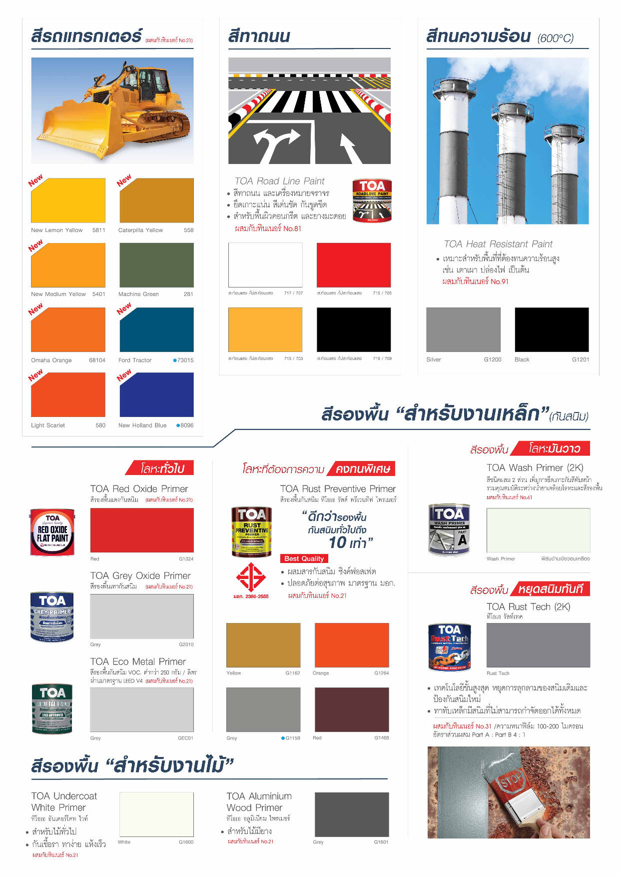 TOA GLIPTON | ทีโอเอ กลิปตั้น | สีน้ำมัน เคลือบเงา |มีสีให้เลือกหลาก ...