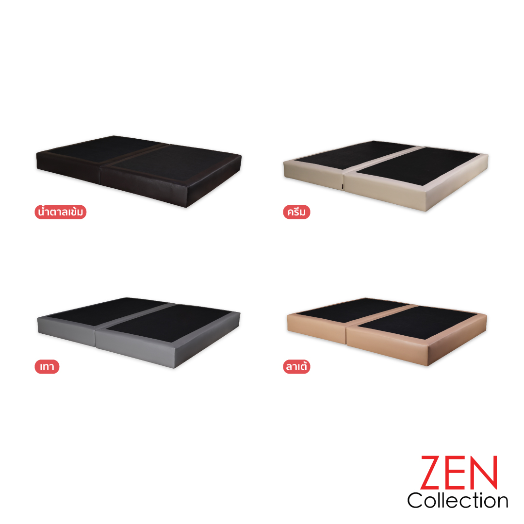 BASE Bedding frame ขนาด 3.5ฟุต สี Grey - บริษัท อินเตอร์ วูด ...