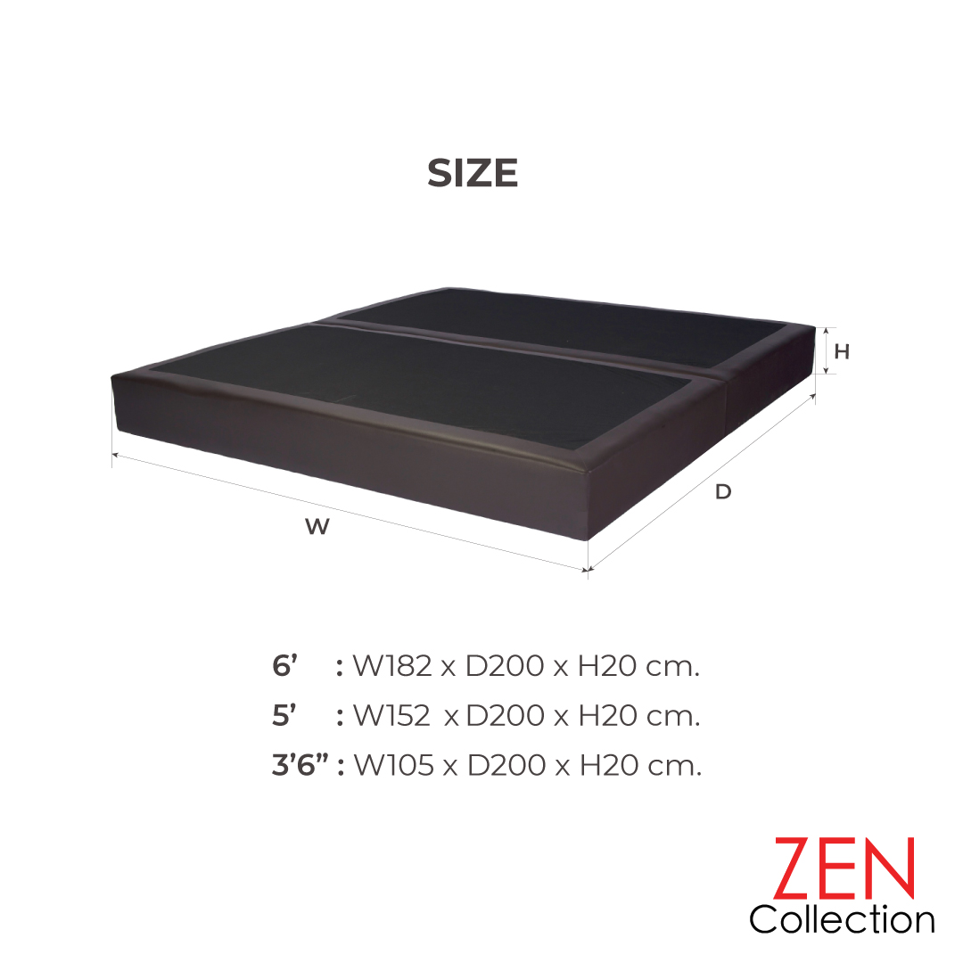 BASE Bedding frame ขนาด 3.5ฟุต สี Grey - บริษัท อินเตอร์ วูด ...