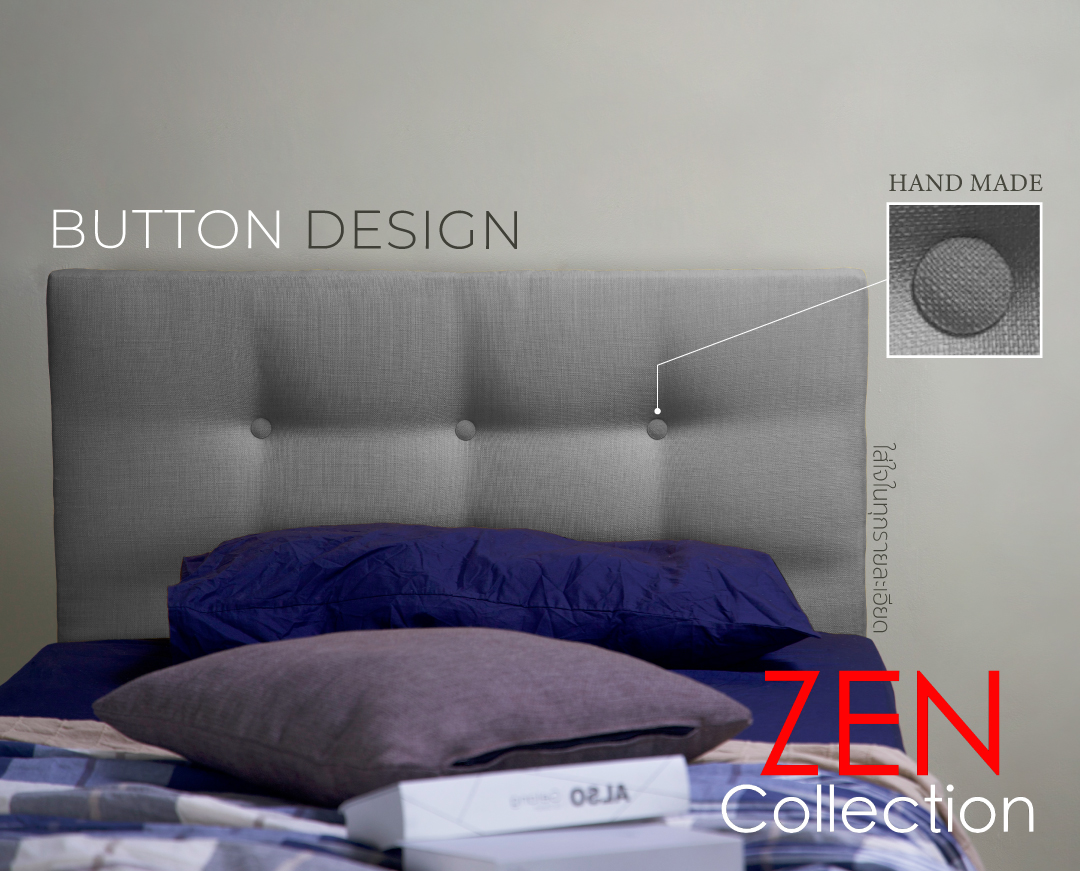 Zen Collection เตียง JESSIE Bedding Frame 5'ฟุต | Grey - บริษัท ...