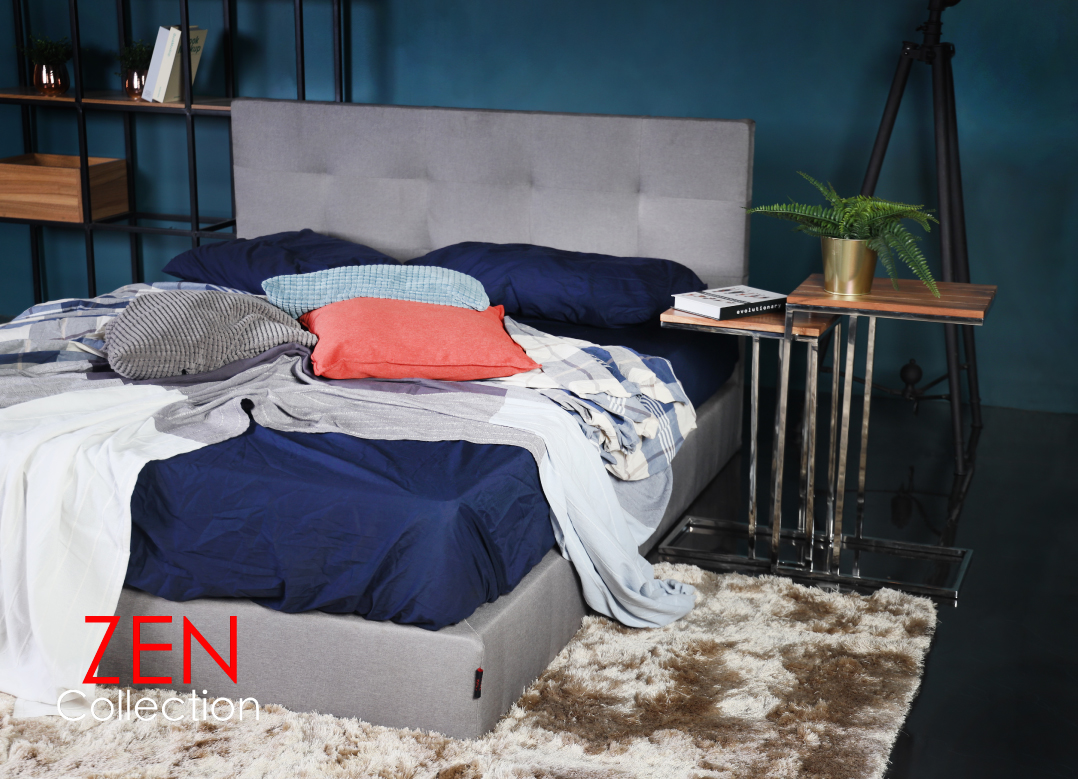 ZEN Collection ฐานเตียง รุ่น PARIS Bedding Frame 6' - บริษัท อินเตอร์ ...