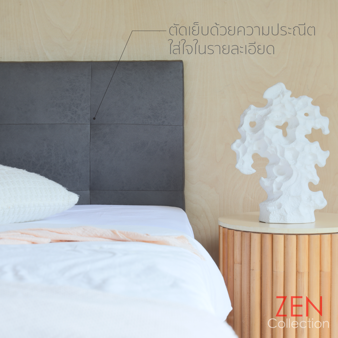 ZEN Collection ฐานเตียง รุ่น PARIS Plus Bedding Frame 3.5ฟุต Ash ...