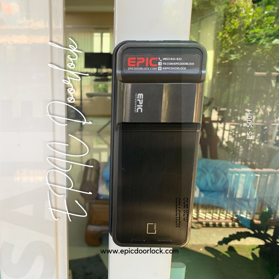 EPIC DOOR LOCK รุ่น ES-500H กลอนดิจิตอล “พร้อมบริการติดตั้งฟรี” ในเขต ...