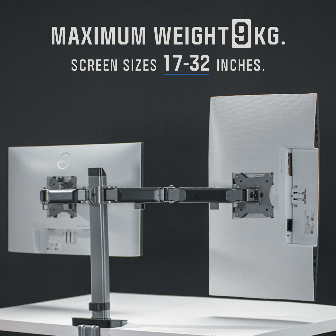 ERGONOZ ขาตั้งจอคอม แขนจับจอ Monitor Arm รุ่น Full Motion Arm สำหรับ ...