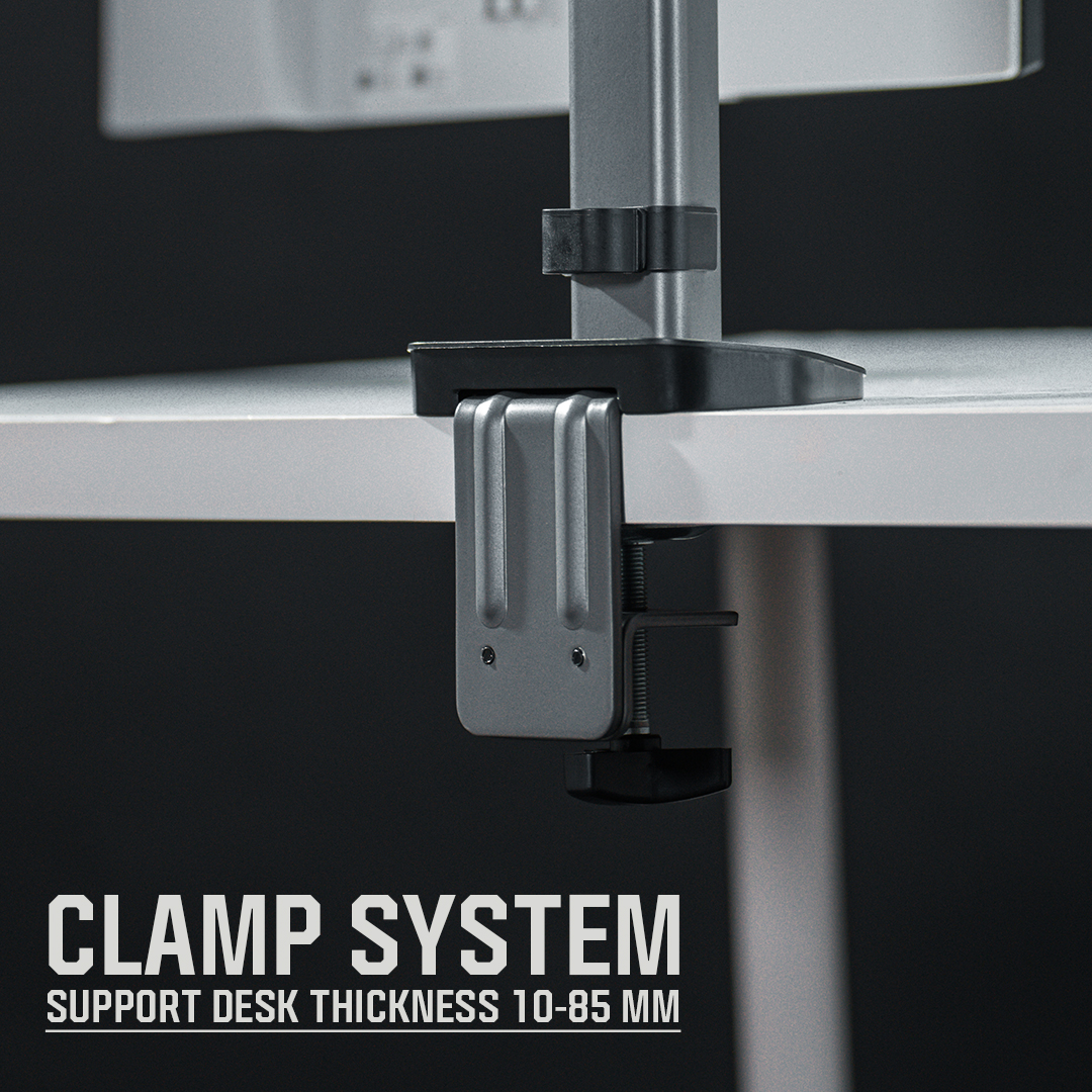 ERGONOZ ขาตั้งจอคอม แขนจับจอ Monitor Arm รุ่น Full Motion Arm สำหรับ ...