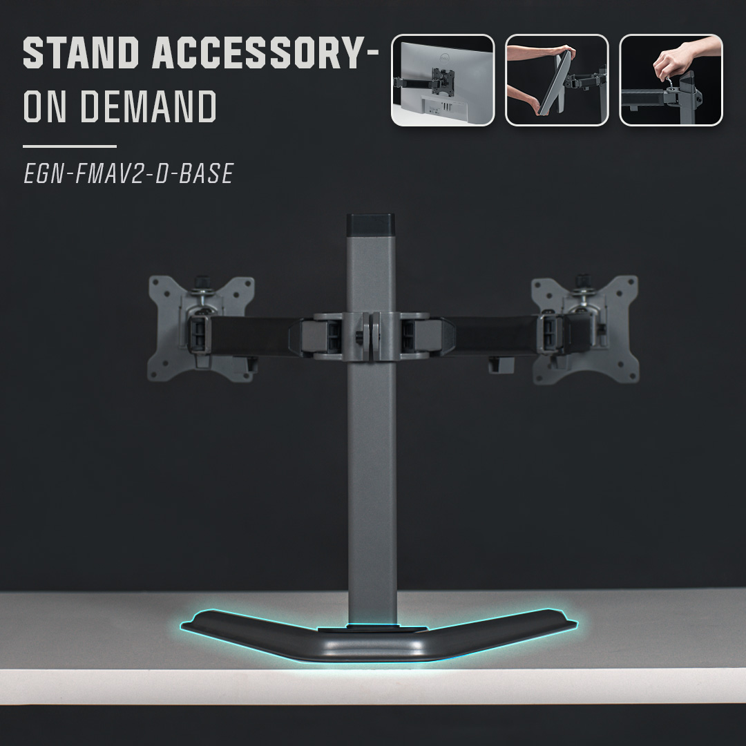 ERGONOZ ขาตั้งจอคอม แขนจับจอ Monitor Arm รุ่น Full Motion Arm สำหรับ ...