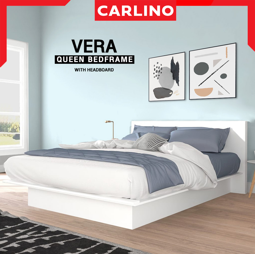MR.CARLINO : VERA SERIES QUEEN BED เตียง เตียงไม้ เตียงควีนไซส์ เตียง 5 ...