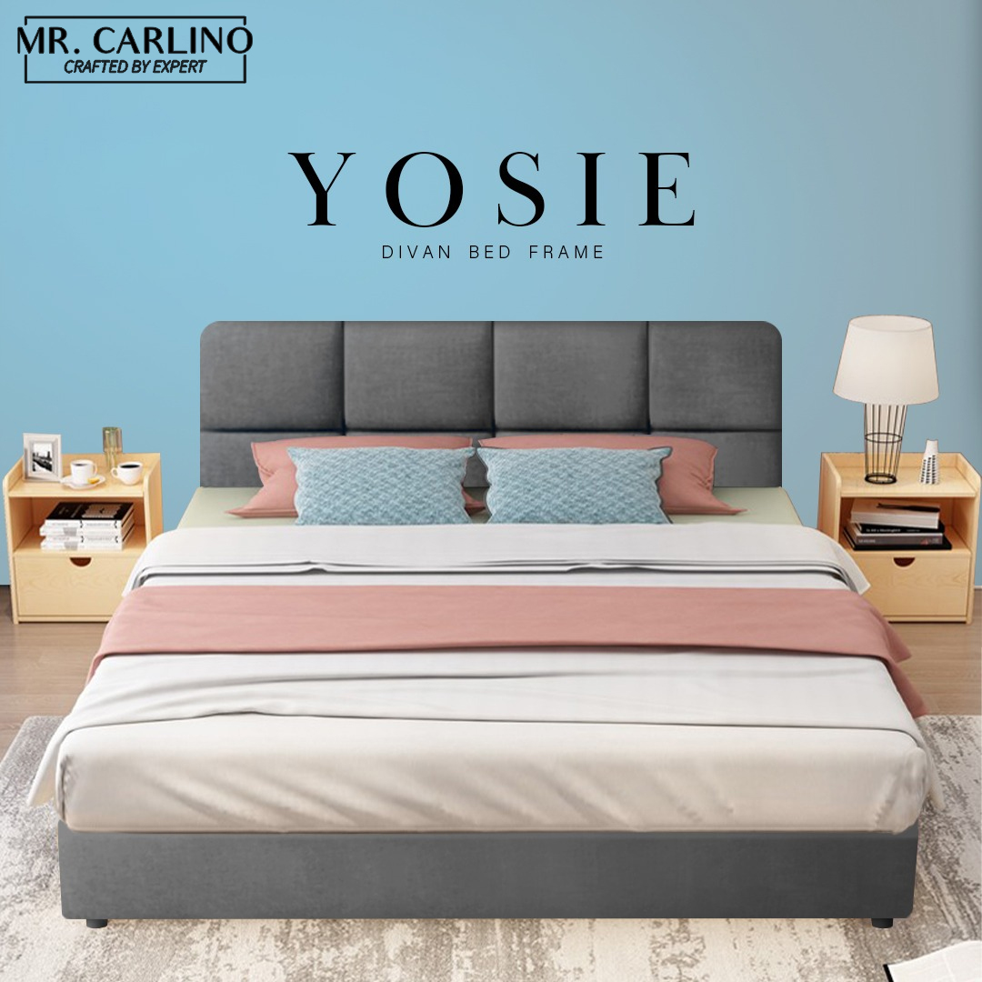 MR. CARLINO เตียง : Yosie เตียง โครงเตียง เตียงนอน คุณภาพดี แข็งแรง 3.5 ...