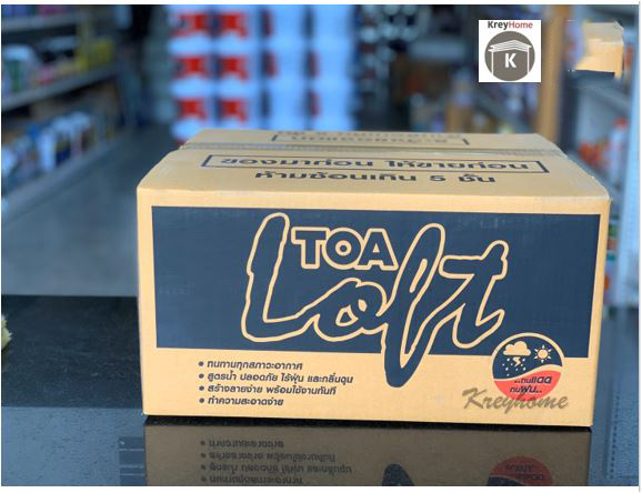 สีลอฟท์ TOA ปูนฉาบ ขัดมันสำเร็จรูป 7 วัน เทาอ่อน(Loft 1) เทาอ่อน(Loft 1) 10 Kg. 10 Kg. - บริษัท ...
