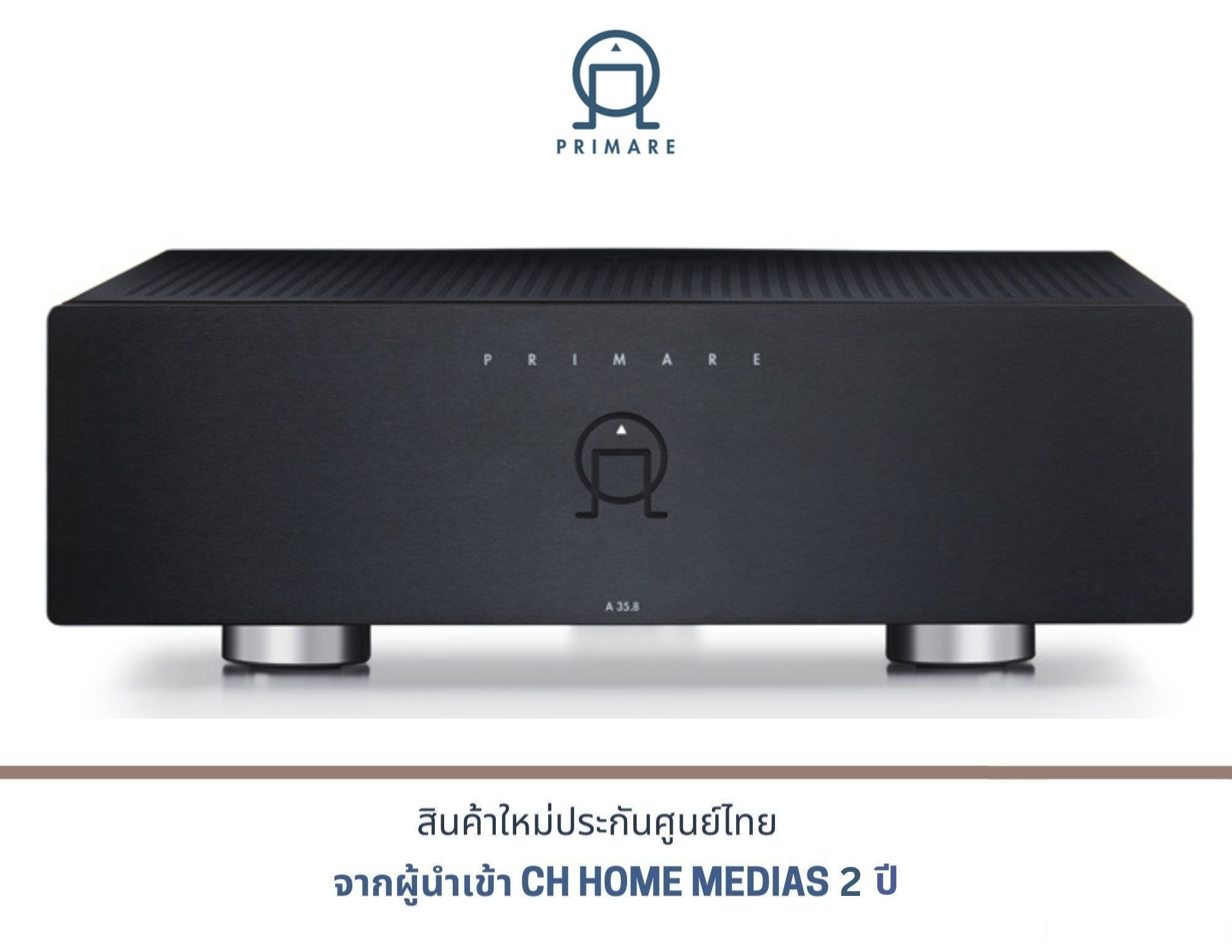 Primare A35.8 eight channel, fully bridgeable, balanced input amplifier ...