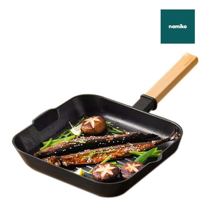 Namiko x Taste Plus Grill Pan กระทะสเต็ก 1.7ลิตร KTA1005 Black - บจก.ท็ ...