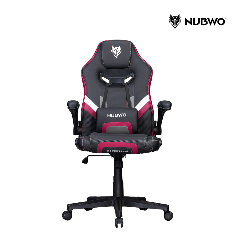 NUBWO Gaming Chair NBCH-030 เก้าอี้เกมมิ่ง ขาไนลอนสามารถพับที่วางแขน ...