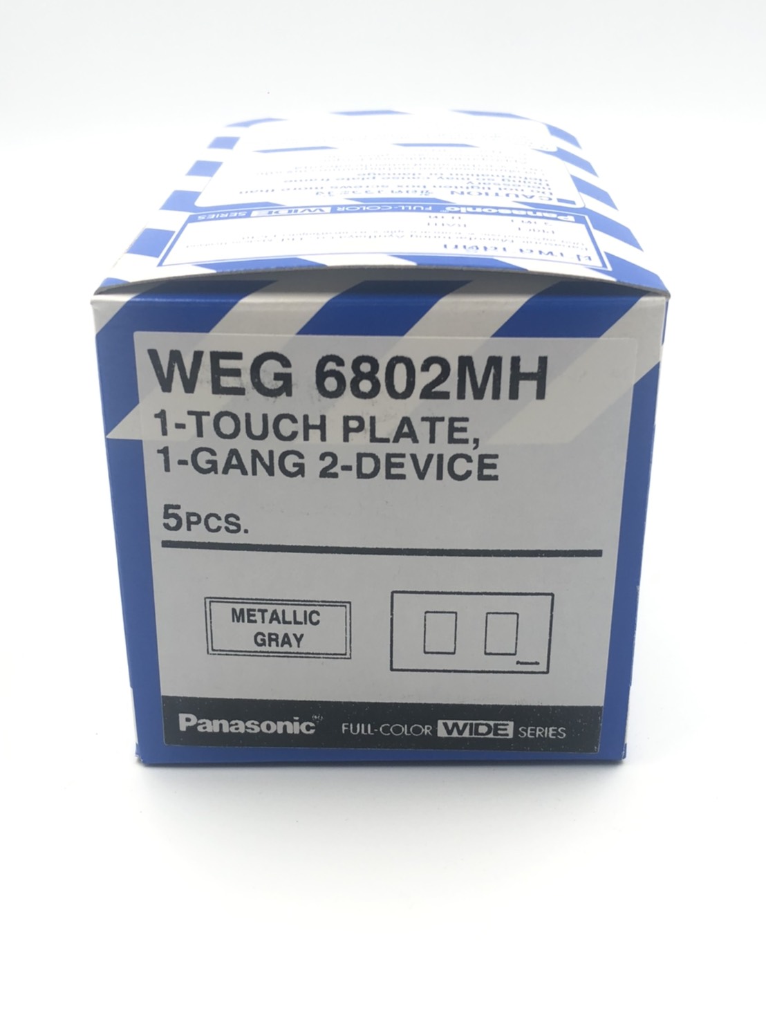 หน้ากากพลาสติก 2 ช่อง WEG 6802 MH - บจก. ทีเอ็นเค อิเล็คทริค ซัพพลาย ...
