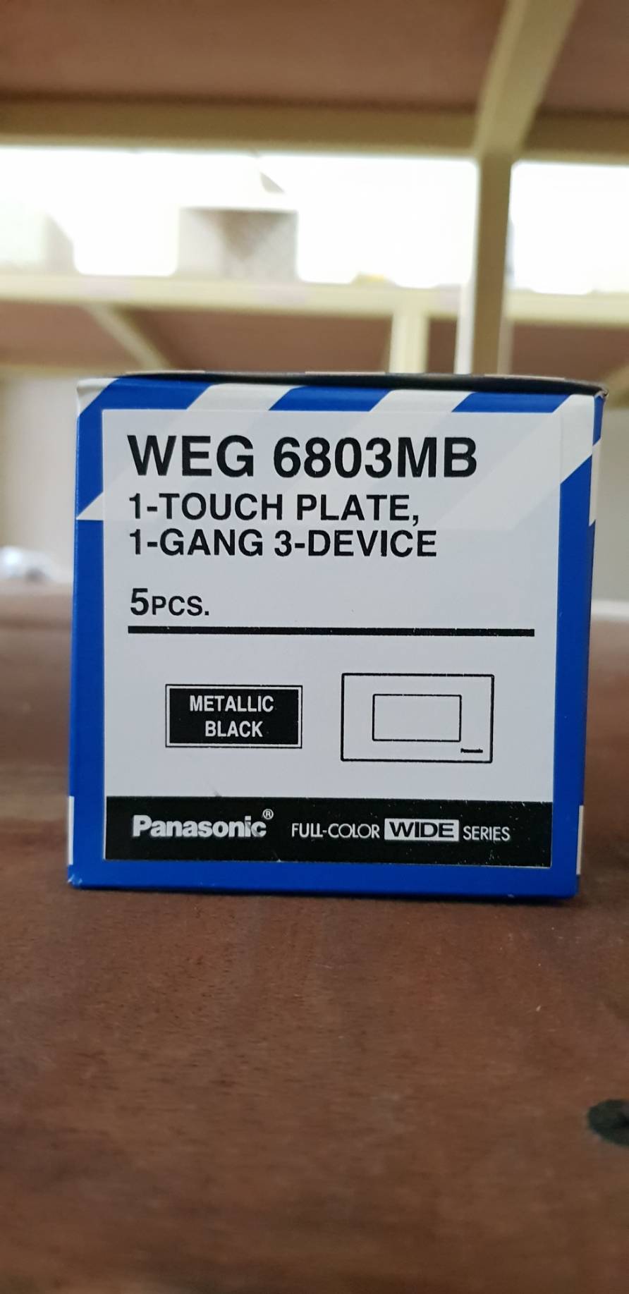 หน้ากากพลาสติก 3 ช่อง WEG 6803 MB - บจก. ทีเอ็นเค อิเล็คทริค ซัพพลาย ...