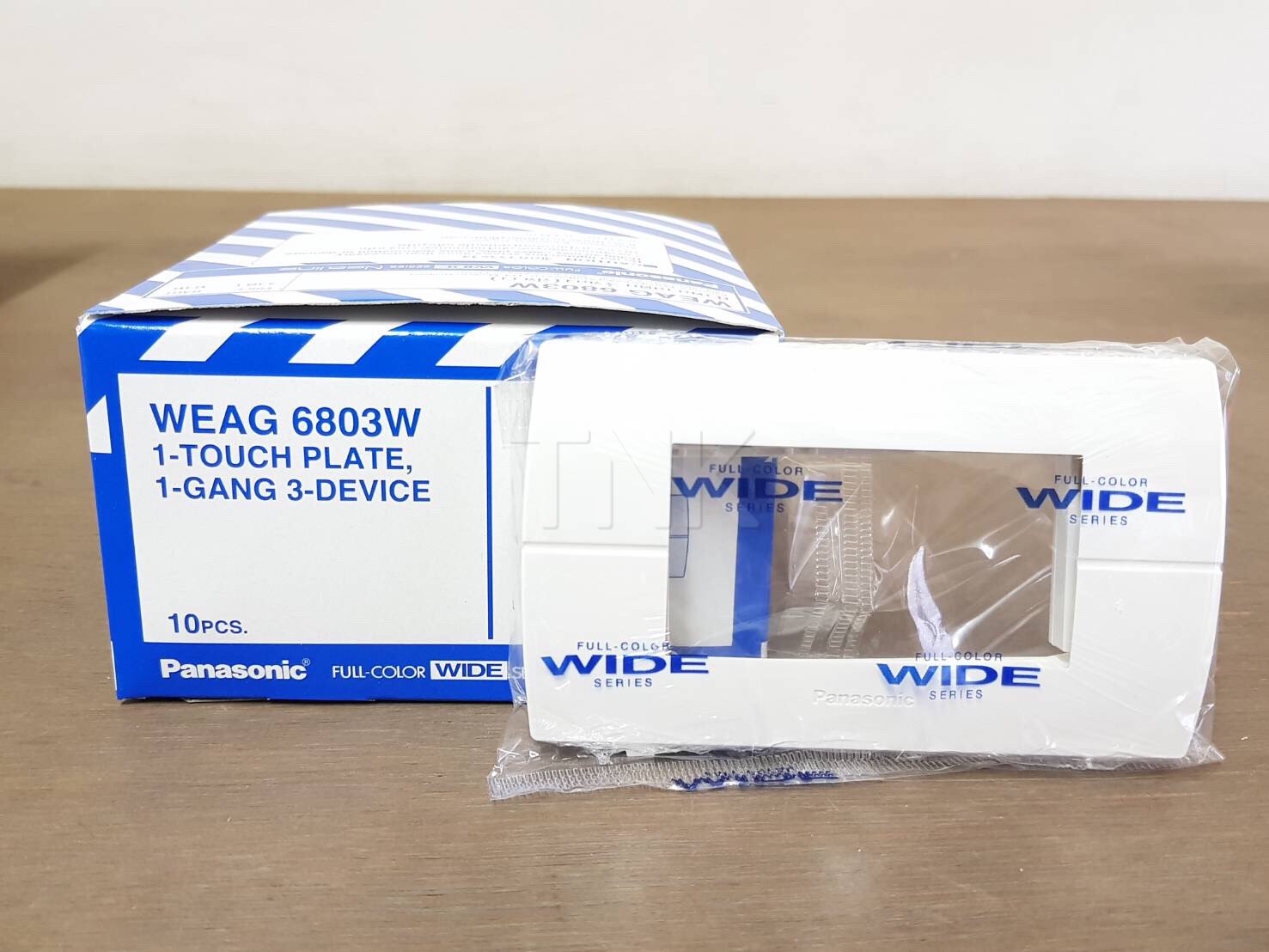 หน้ากากพลาสติก 2 ช่อง WEAG 6802 W WEAG 6803 W - บจก. ทีเอ็นเค อิเล็คทริค ซัพพลาย - ThaiPick