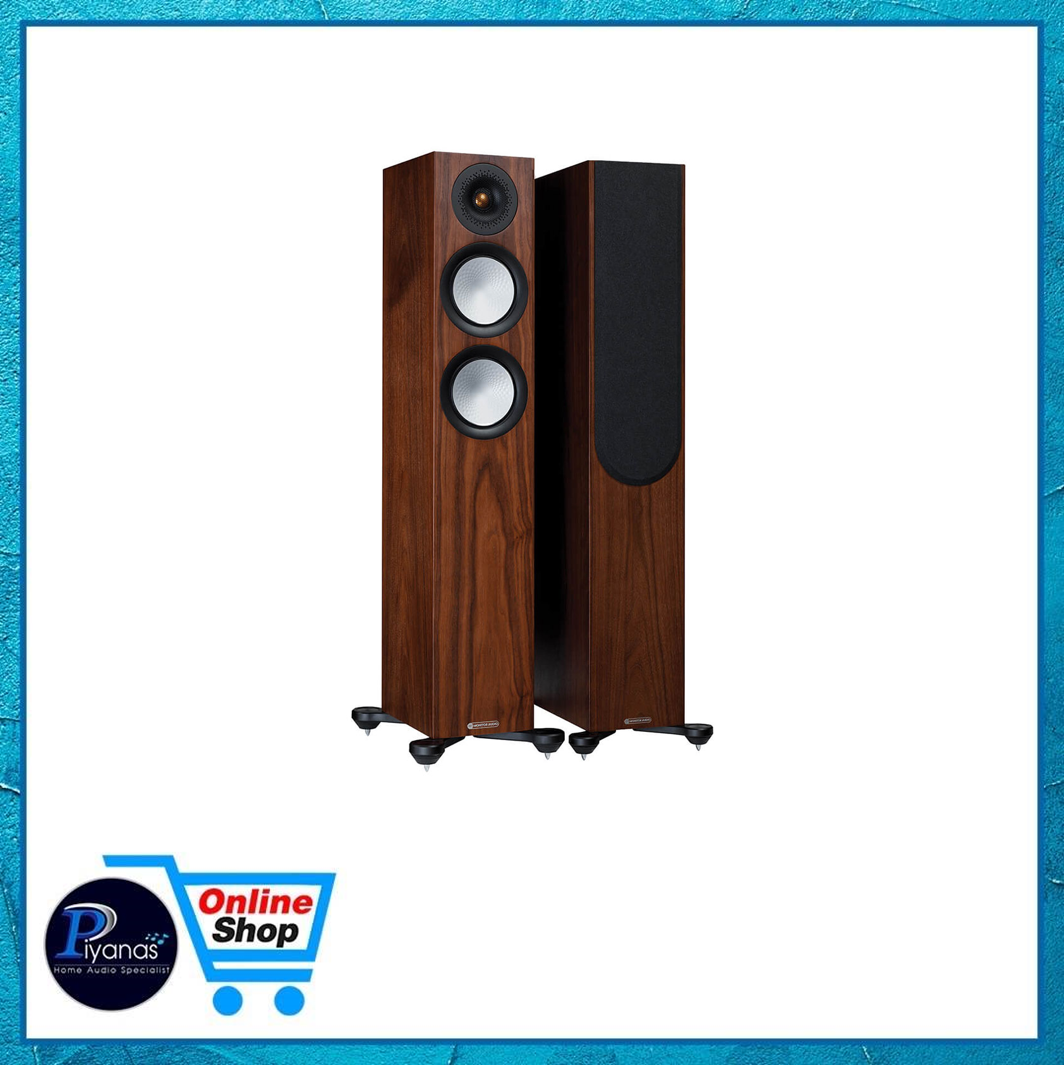 MONITOR AUDIO : SILVER-200 (HIGHGLOSS BLACK) 7G (NATURAL WALNUT) - ThaiPick