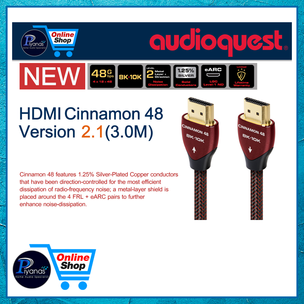 AUDIOQUEST : HDMI-FIREBIRD 48 VERSION 2.1 (1.0M) - บริษัท ปิยะนัส อิเล ...
