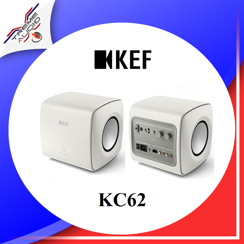 KEF รุ่น KC62 Powered Subwoofer ลำโพงซับวูฟเฟอร์ คุณภาพระดับโลก ประกันศูนย์ไทย 2 ปี White - ThaiPick