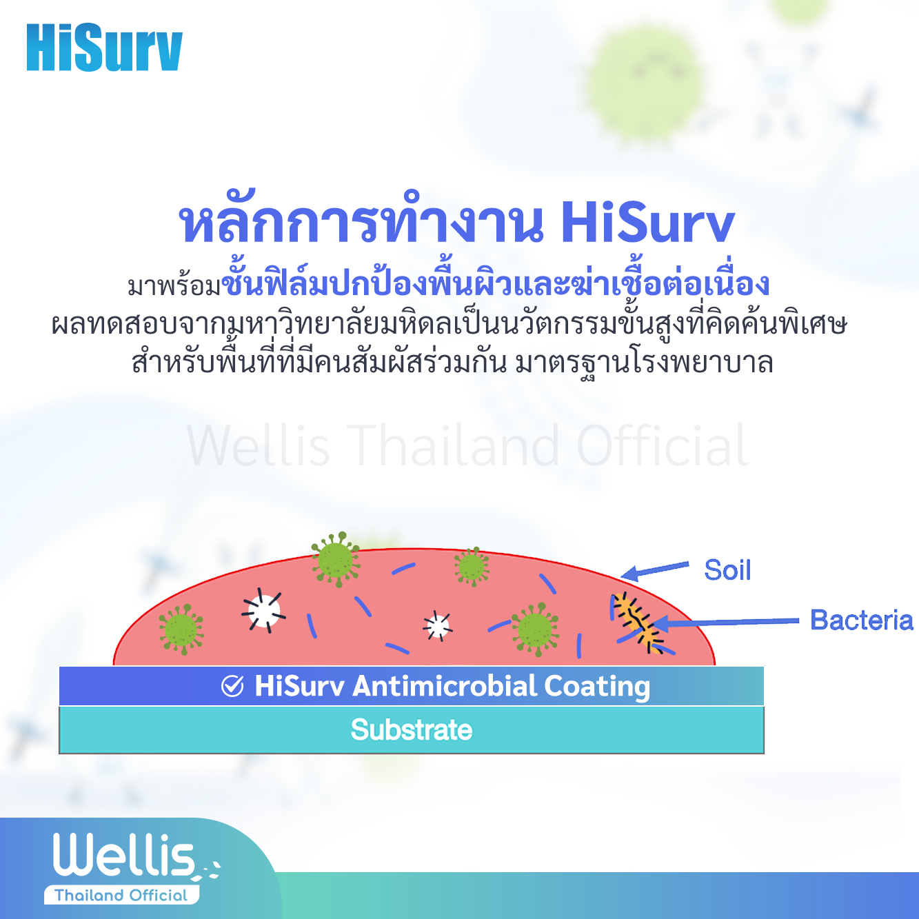 Hygiene 24/7 สเปรย์ฆ่าไวรัส แบคทีเรีย และเชื้อรา บนพื้นผิววัตถุ [ฉีด ...