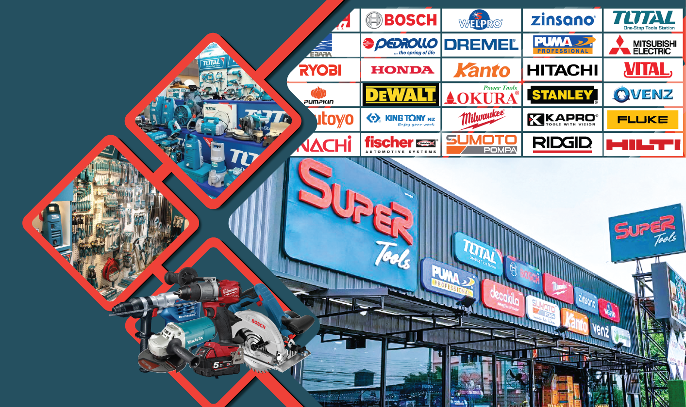 SuperTools กรรไกรตัดหญ้าปากหยัก ปุ่มปรับได้ Total รุ่น THT1516301 - บริษัท เครื่องมือร่ำรวย ...