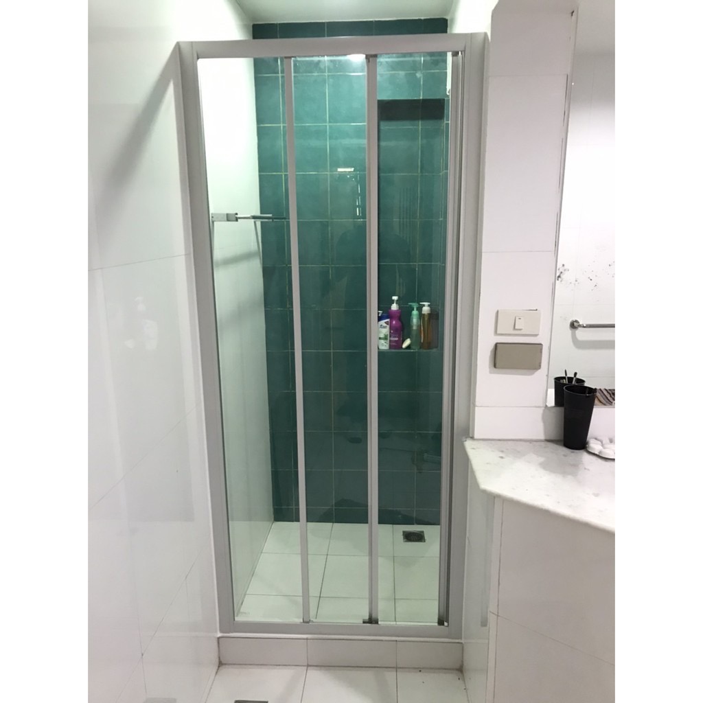 EL BANO ฉากกั้นอาบน้ำบานเลื่อน 3ตอน EBN0302.S-20A3D ขนาด 81-86ซม ...