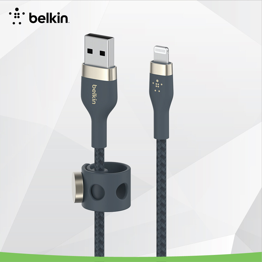 Belkin สายชาร์จไอโฟน USB-A to Lightning มี MFi ยาว 1ม. โอนข้อมูลได้ สาย ...
