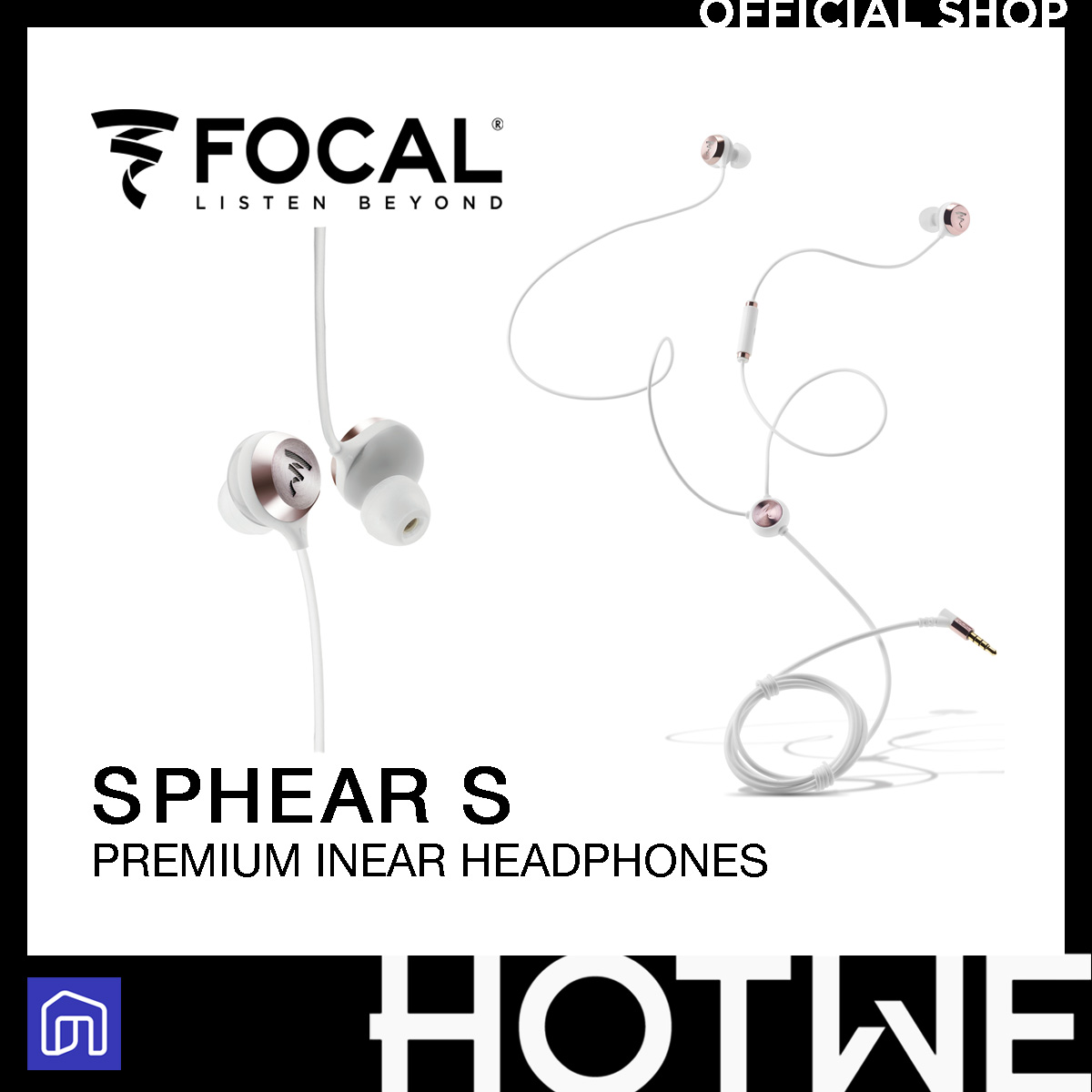 Focal Sphear S – หูฟังระดับพรีเมี่ยม แบบ Inear Rose Gold - บริษัท ฮอทวี ...