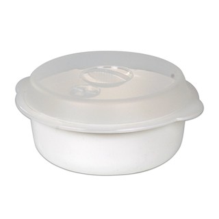 Micronware ภาชนะสำหรับอุ่นอาหารในไมโครเวฟ พร้อมถาดรอง ใส่น้ำได้ รุ่น 5096 2200 มล. ป้องกัน ...