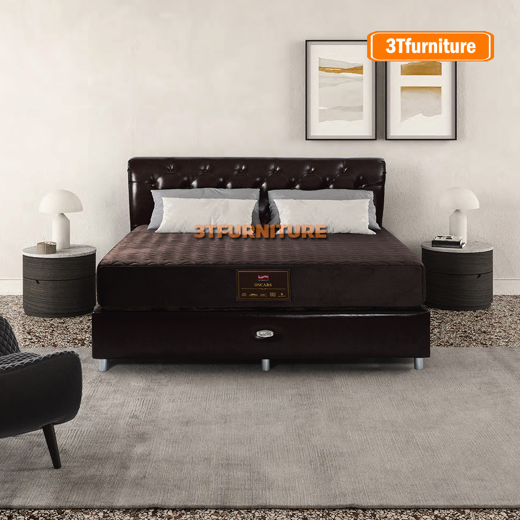 ที่นอนSlumberland รุ่น Oscars ขนาด 3.5 ฟุต ที่นอน Pocket Spring เสริม ...
