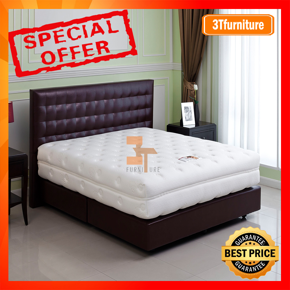 Slumberland ที่นอนPocket Spring รุ่น Cavalier ขนาด 6 ฟุต สีขาว - ร้าน ...