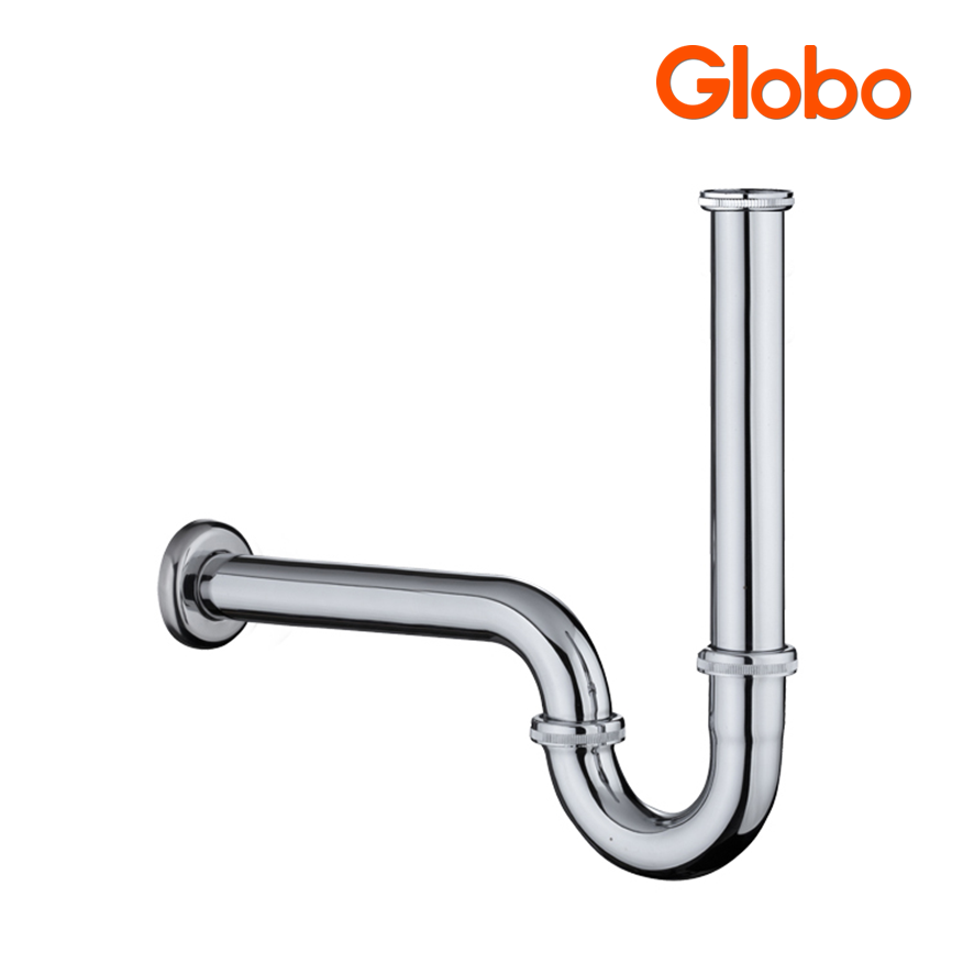 Globo ท่อน้ำทิ้งแบบ P-Trap ความยาวพิเศษ แนวตั้ง 42 ซม.แนวนอน 30 ซม. ...