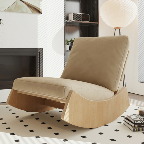 MJhomedesigns เก้าอี้ รุ่น Rocking Chair Minimalist Style CH389 Gray ...