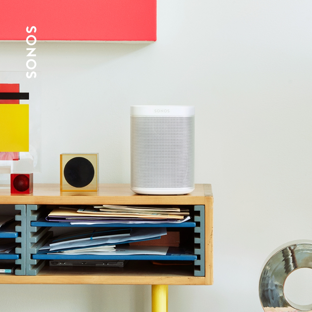 Sonos One ลำโพง OneSLWH1 ขนาด 6.36 x 4.69 x 4.69SL White - บจก. บอนด์ ...