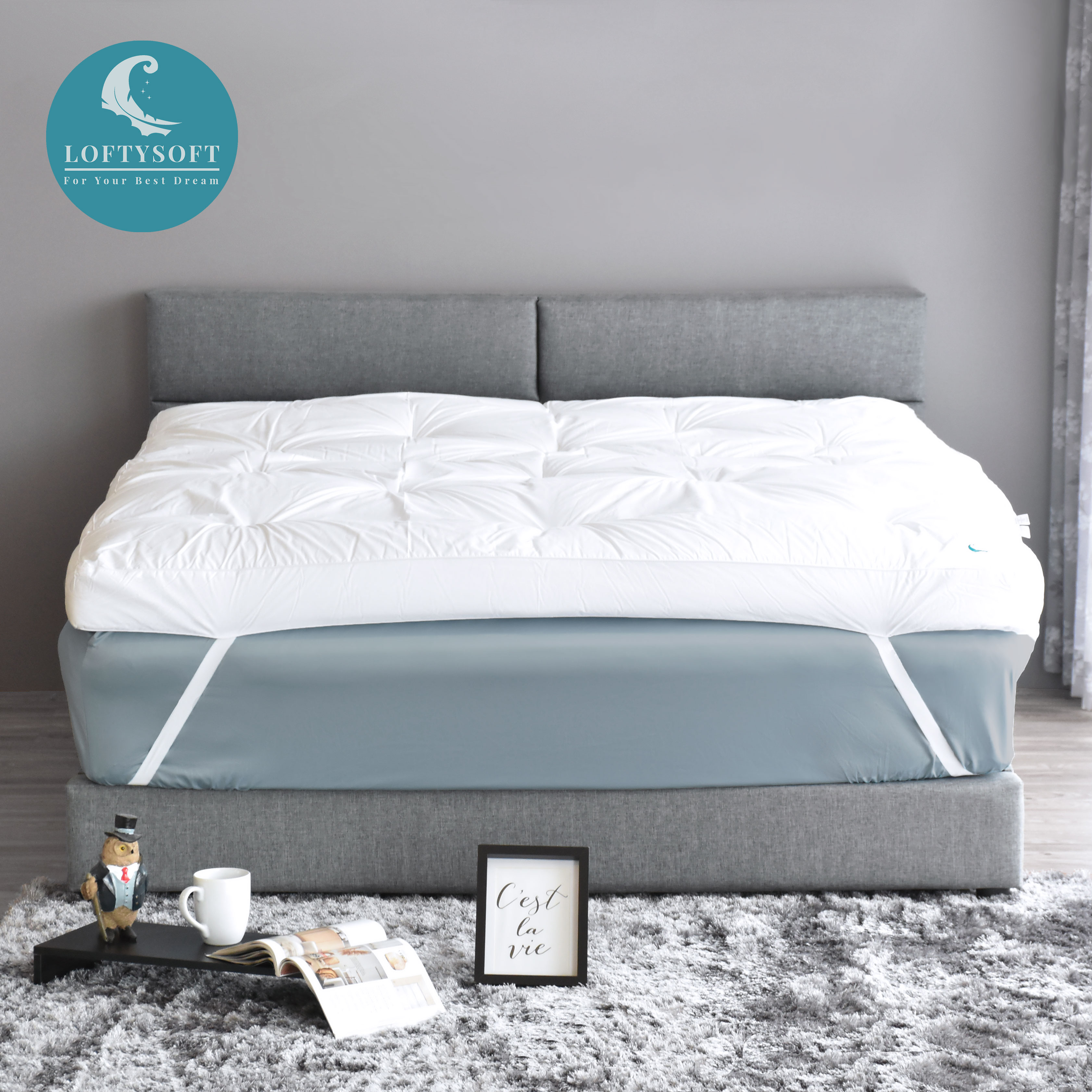 Topper.paradise Topper รุ่นความหนา 4 นิ้ว Set 10 ชิ้น 5 ฟุต 5 ฟุต 5 ฟุต ...