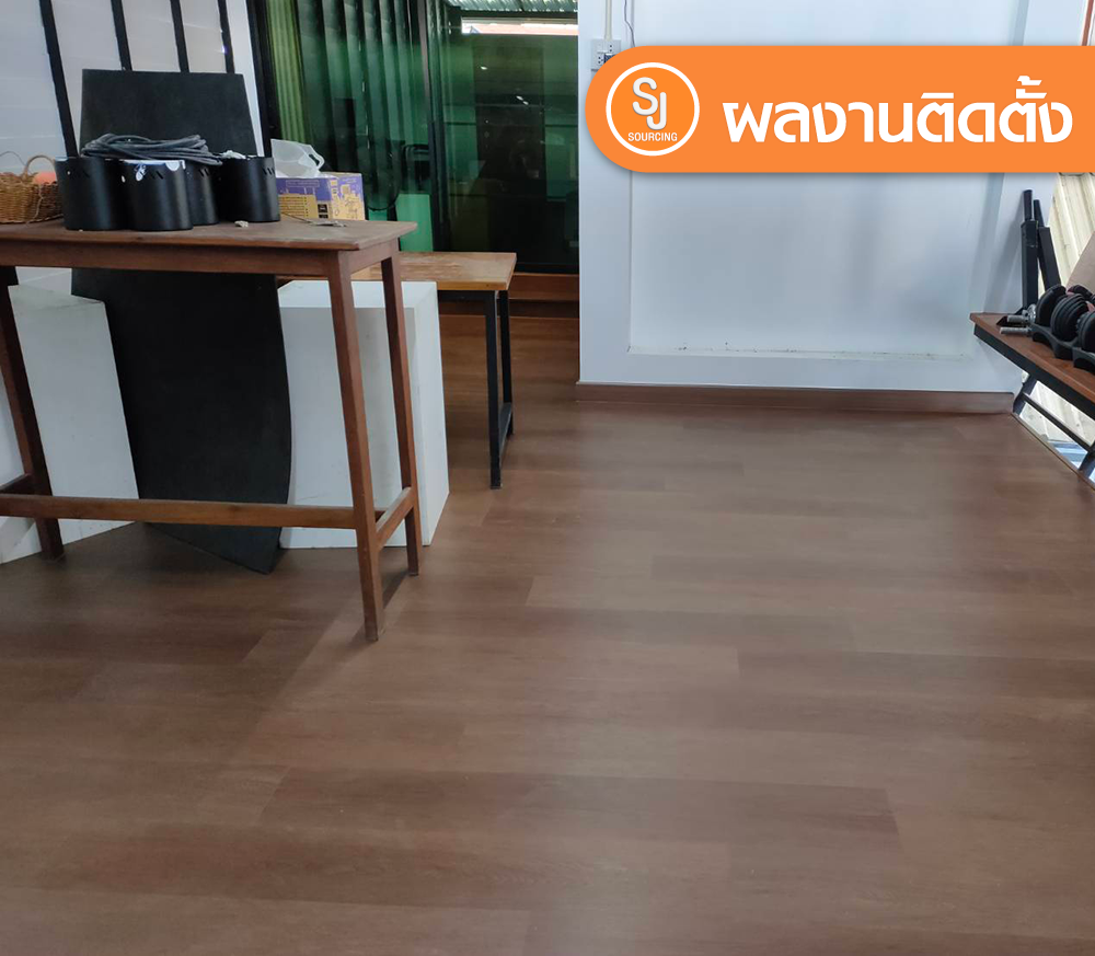 UNIX by SCG กระเบื้องยางลายไม้ รุ่น SPC Chocolate 4 มม. (ก.xย.) 180 x ...