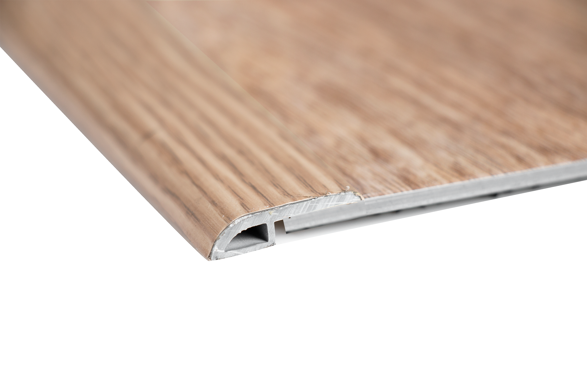 Naturwood Transition (ตัวจบโค้ง) PVC สี Light Oak ยาว 2 m (6x25x2000 mm ...