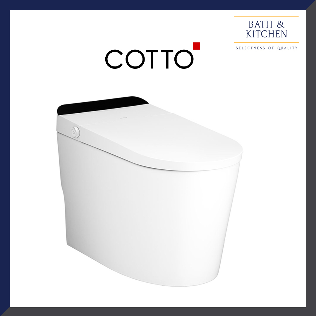 (ติดตั้งฟรี) COTTO สุขภัณฑ์อัตโนมัติ รุ่น C10120H (เฉพาะสุขภัณฑ์) สีขาว ...