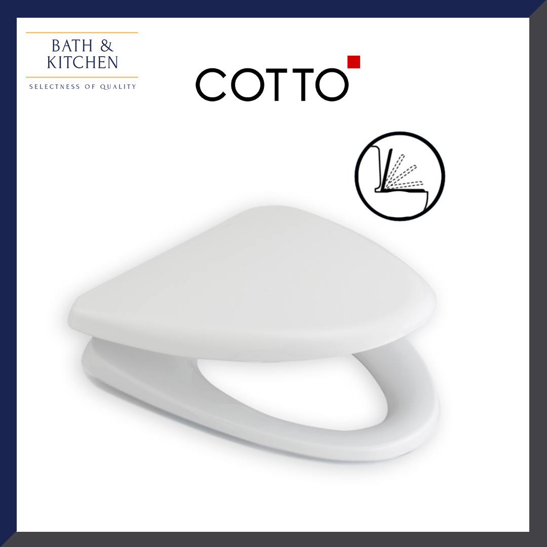 COTTO ฝารองนั่งชักโครก รุ่น C9161 สีขาว C9161 - บริษัท คิว เซรามิค ...