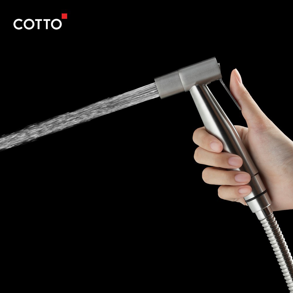 COTTO สายฉีดชำระ รุ่น CT9902#SA(HM) STAINLESS สีโครเมียม โครเมียม ...