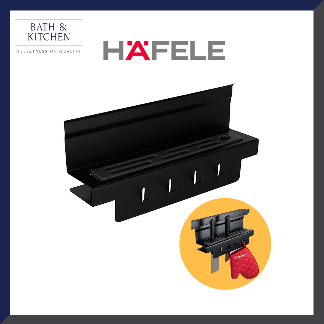HAFELE PR. ที่เก็บมีดพร้อมขอแขวน 495.34.814 สีดำ - บริษัท คิว เซรามิค ...